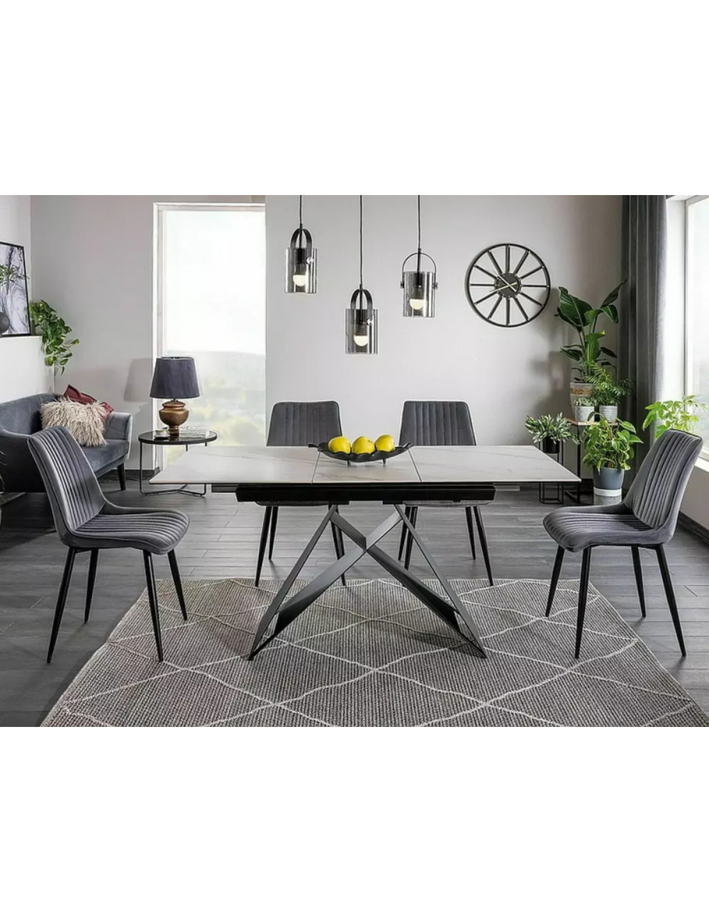 Table repas extensible WESTIN CERAMIC